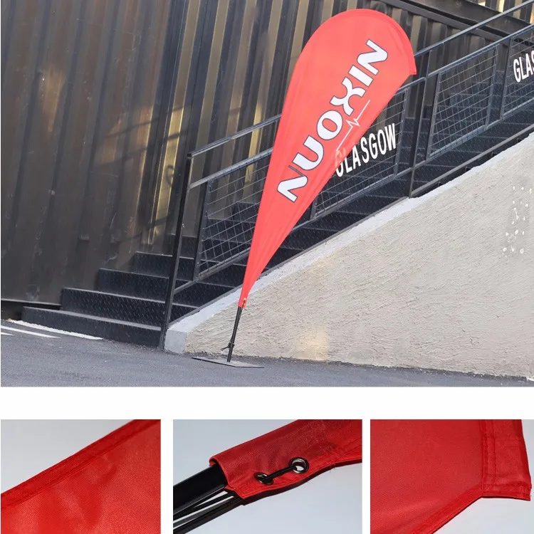 Outdoor 11ft Aluminium Flag Pole Teardrop Banner For Sale - Buy Flag ...