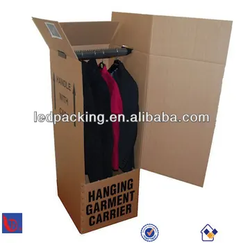Hanging Garment Big Corrugated Carton Boxhanging Garment Big Corrugated ...