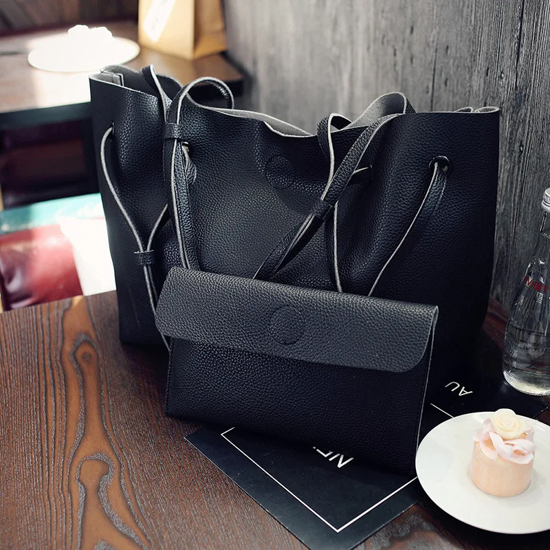 2017 Wholesale Lady Bags Women Handbag 2 Pcs Sets Bag Wholesale Women ...