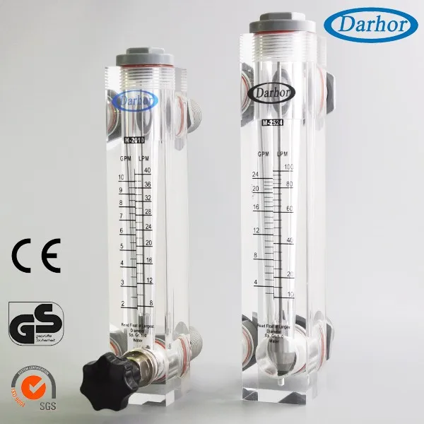 Dfa-t Series Gpm Lpm Direct Reading Water Flow Rate Meter - Buy Water ...