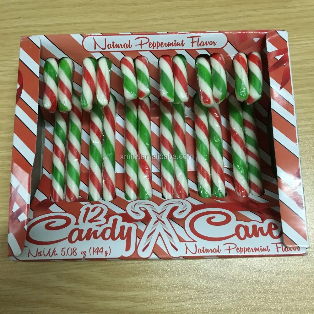 Natural Pepermints Flavor Mint Candy and Sweets, Christmas Candy Cane