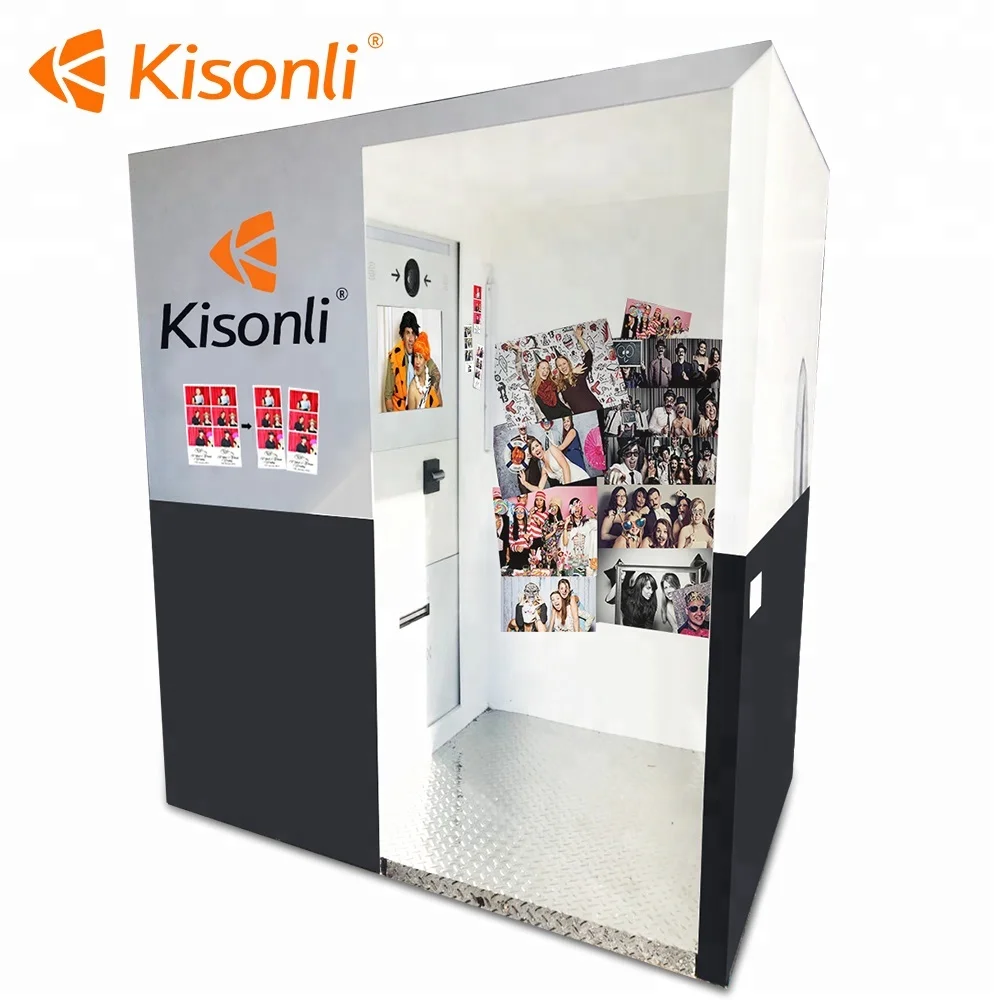 All In One Automatic Touch Screen Dslr Hd Passport Photo Booth For Id ...