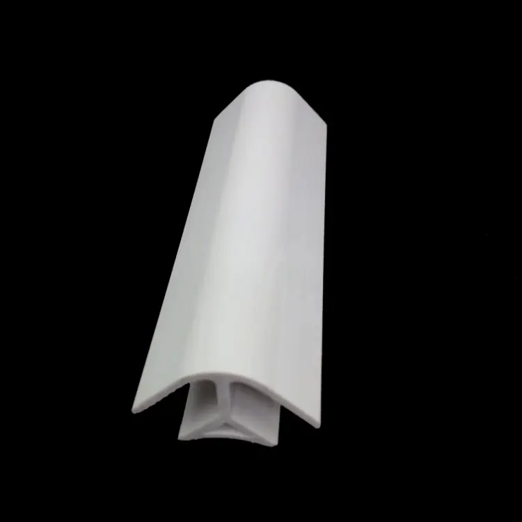 Durable, Easy-Installation High Gloss White PVC Kitchen Plinth Corner Joint