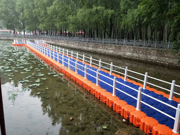 Plastic HDPE Floating Pontoon Bridge - Durable & Versatile