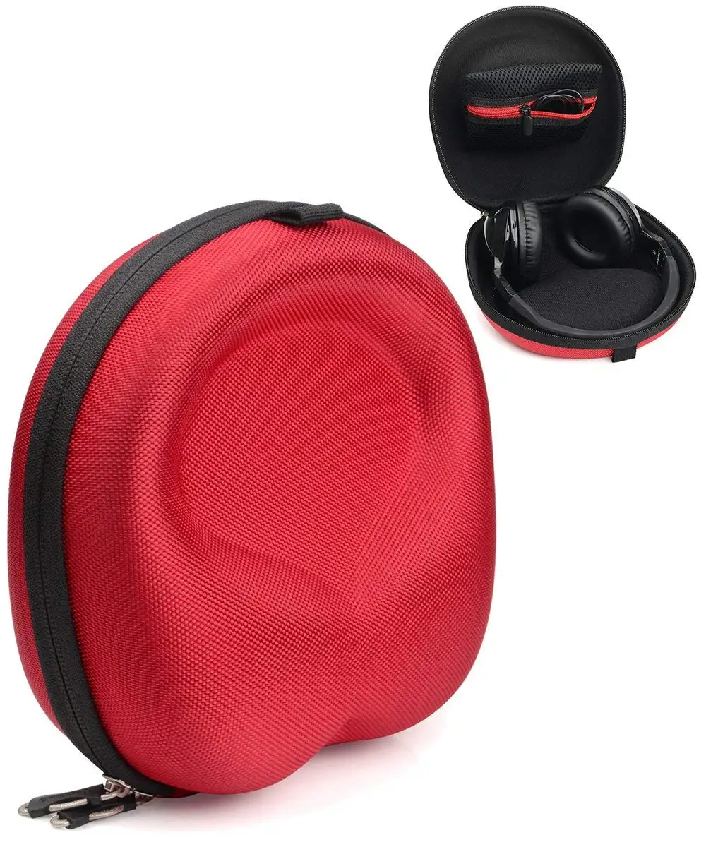 Red Headphone Case For Beats Studio3,Jabra Move,Skullcandy Hesh 2 - Buy ...