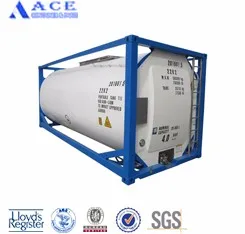 65000L Asphalt Bitutainer 40ft Bitumen Transportation Tank Container ...