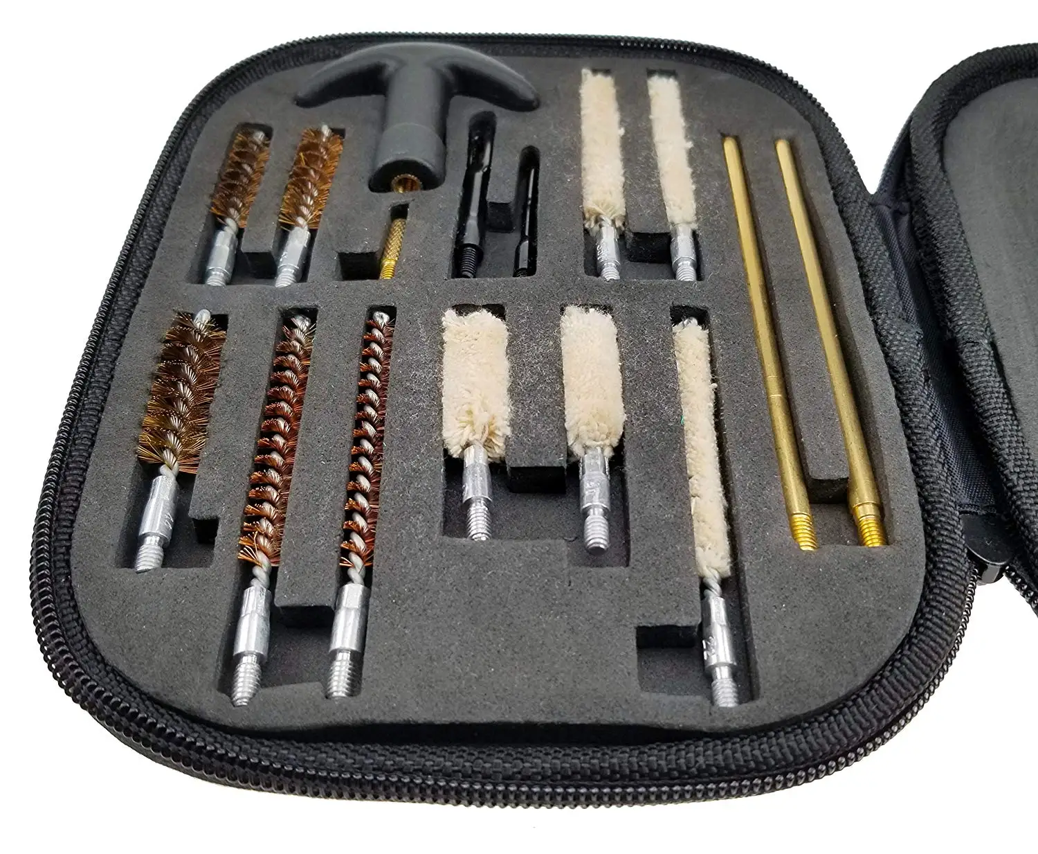 Universal Cleaning Kit,-for All Caliber Hand Guns. 9mm 22 357 30 38 40 ...
