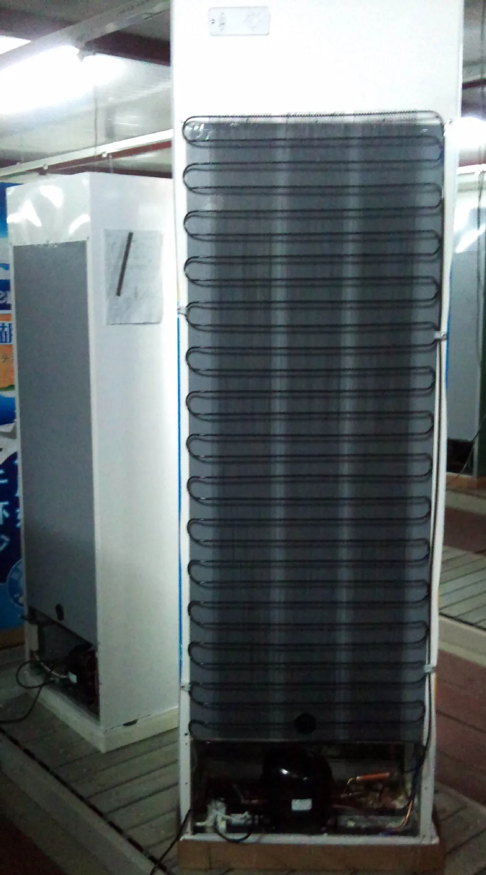 Transparent Glass Door Upright Fridge,Upright Refrigerated Showcase ...