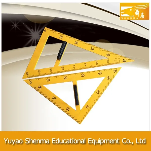 China Plastic Ruler Triangle Protractor Set,Wholesale Office Drawing ...