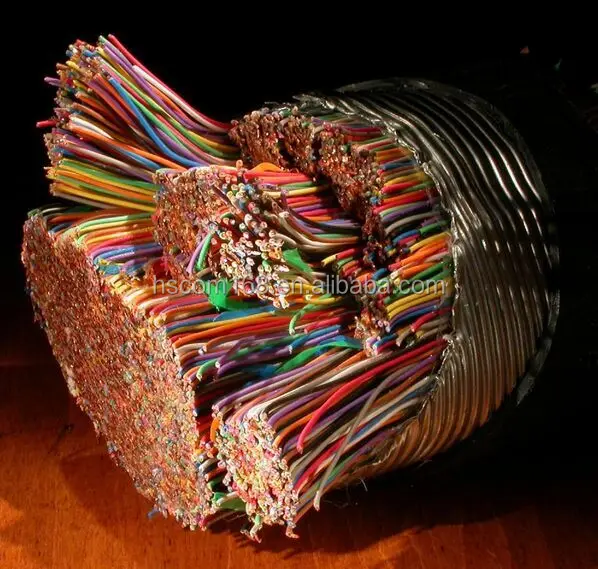 Cheap Cat3 Communication Cable - 100 Pairs Indoor Telecom Feeder