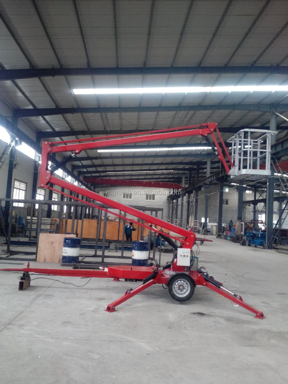Hydraulic Mini Lift Genie Aerial Boom Lift - Buy Hydraulic Mini Lift ...