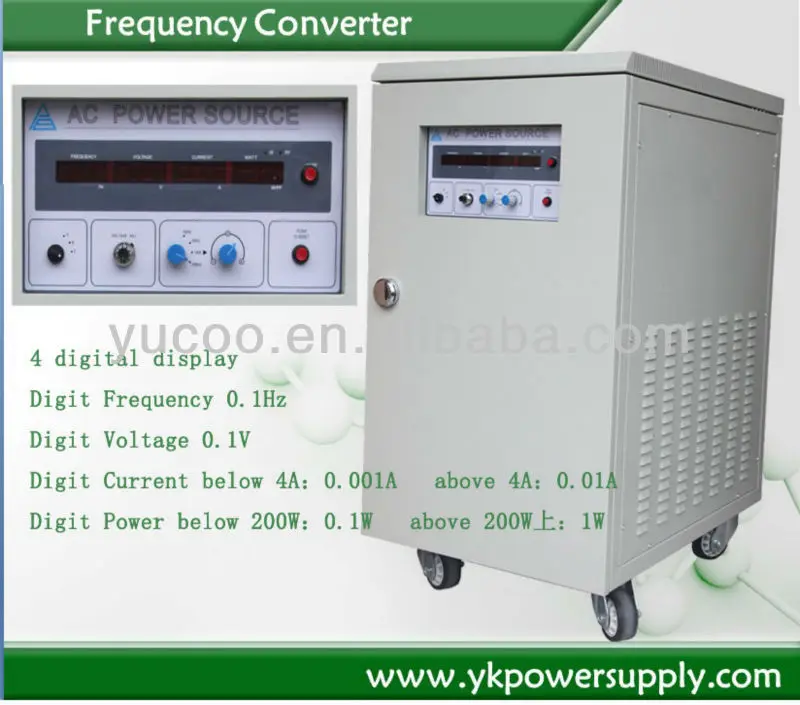 50hz 60hz 400hz Static Frequency Converter - YUCOO Power Supply