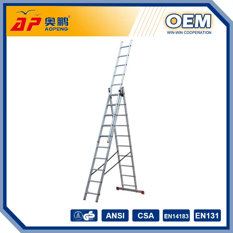 6m Aluminum Multifunctional Ladder Folding Hunting Ladder Stand - Buy ...