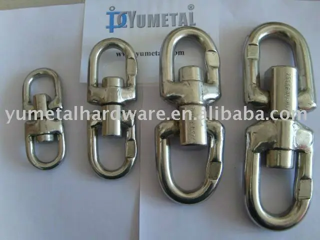 Stainless Steel Chain Swivel - Durable & Versatile Hardware