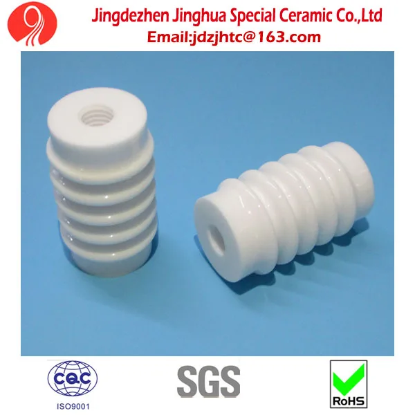 High Temperature Insulation / Threaded / Alumina Ceramic Bush / Tube ...
