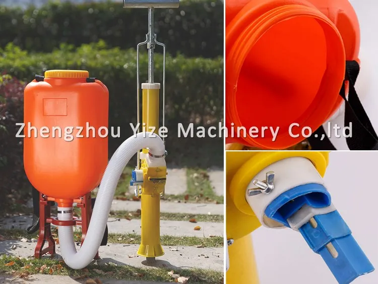 Mini Hand Hold Backpack Fertilizer Spreader Machine / Granular ...
