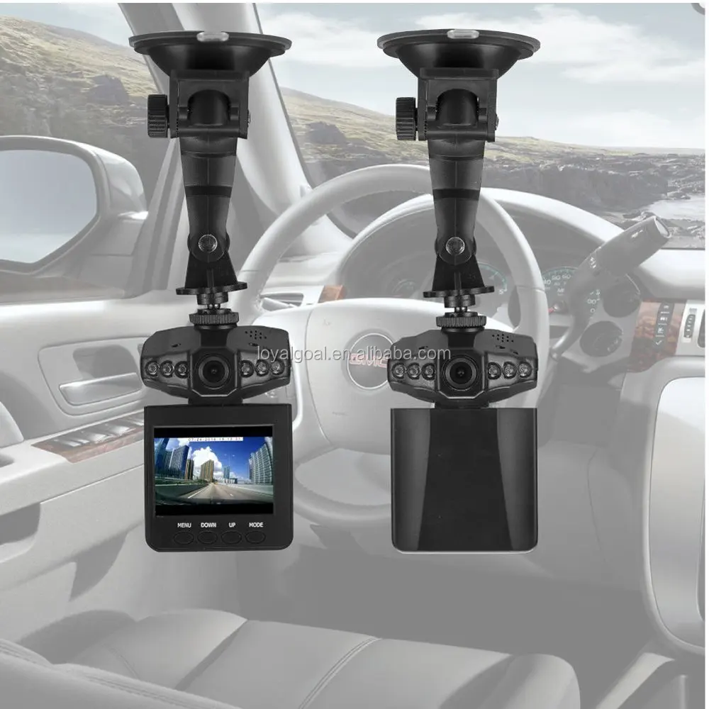 2017 Factory Professional Car Dvr Camera 2.5inch Tft Hd 720p 6rd Light ...