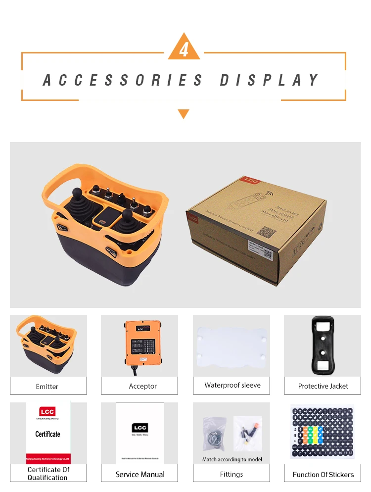 IP65 Industrial Remote Control - Q5000 Joystick System