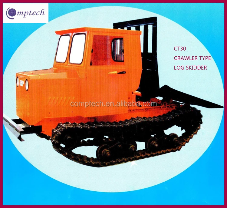 Ct80a Forest Wheel Type Log Skidder - Buy Log Skidder,Log Tractor,Wheel ...