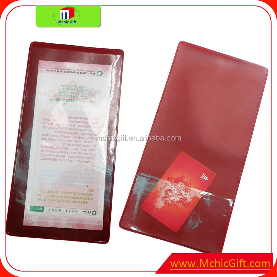 Cheap Custom Print Plastic Pvc Insurance Pouch,Insurance Wallet Pocket ...