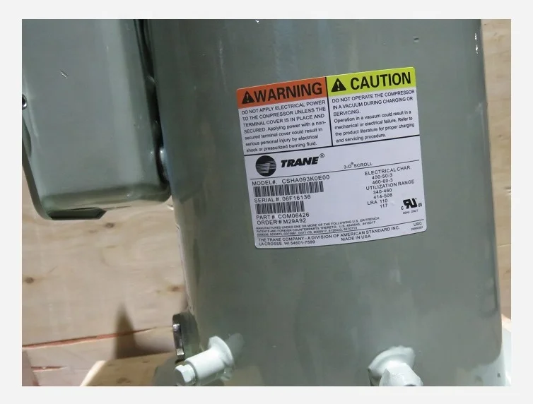 Trane Scroll Compressor CSHA-150K-0E00 - Hot Sale Parts