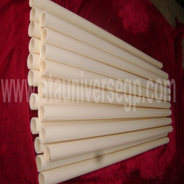 Sta Corundum Tube /high Density Ivory Alumina Ceramic Tube/tubes - Buy ...