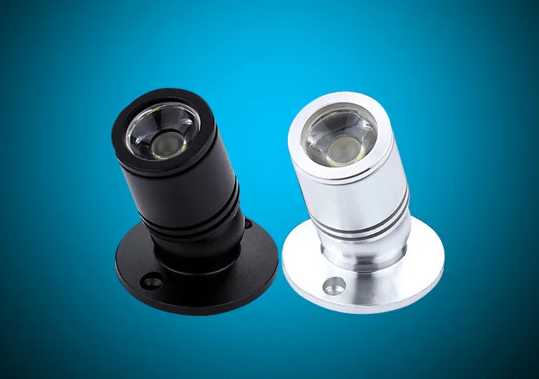 1W Mini Led Cabinet Spot Light - Efficient White or Warm White Downlight