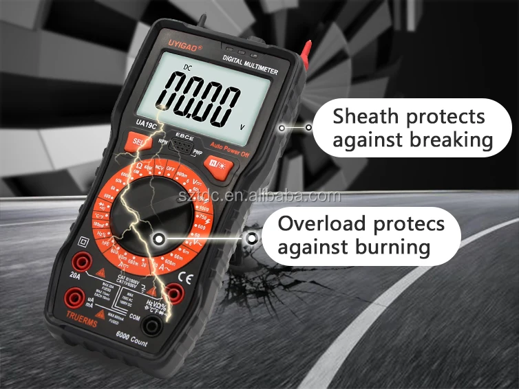 6000 Counts Mini Manual Range Avo Meter Universal Meter Multimetro ...
