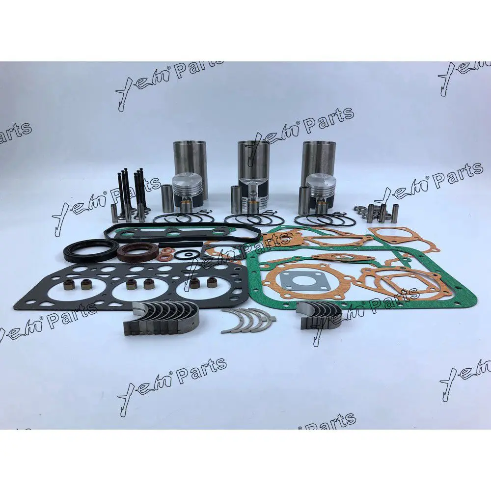 K3d Engine Overhaul Rebuild Kit With Gasket Set Engine Valves Main ...