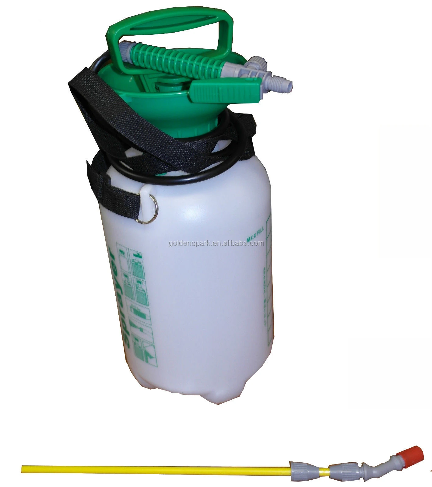 5l Lawn And Garden Plastic Pressure Sprayer With Funnel - Buy Manual ...