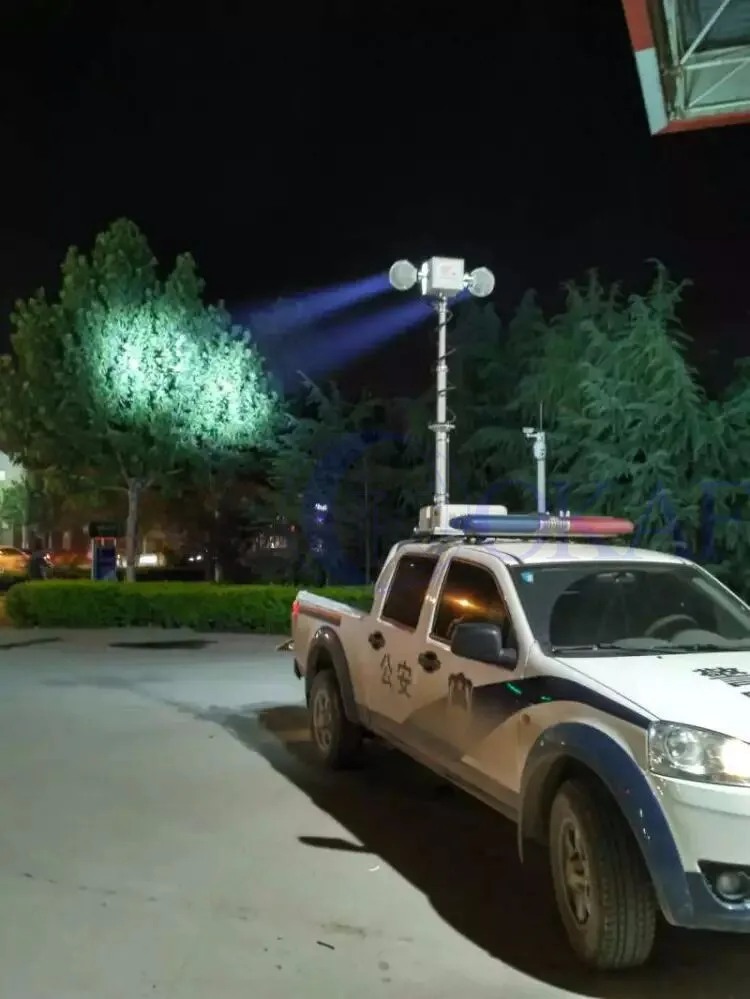 Mobile Led Light Night Scan 1.8m Vehicle Roof-mounted Light Tower - Buy ...