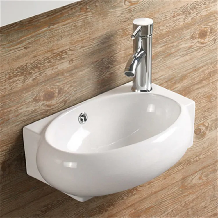 Dealer Price Bathroom Hand Wall Hung Wash Basin Ceramic Washbasin - Buy ...