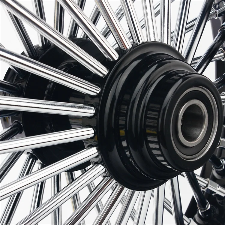 Cnc Machining Stainless Steel Motorcycle 21 Inch Motorcycle Alloy Rims ...