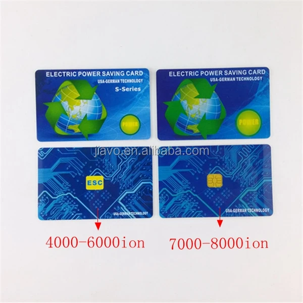 Genuine Electricity Power Saving Card - Energy Saver for Fuel ...