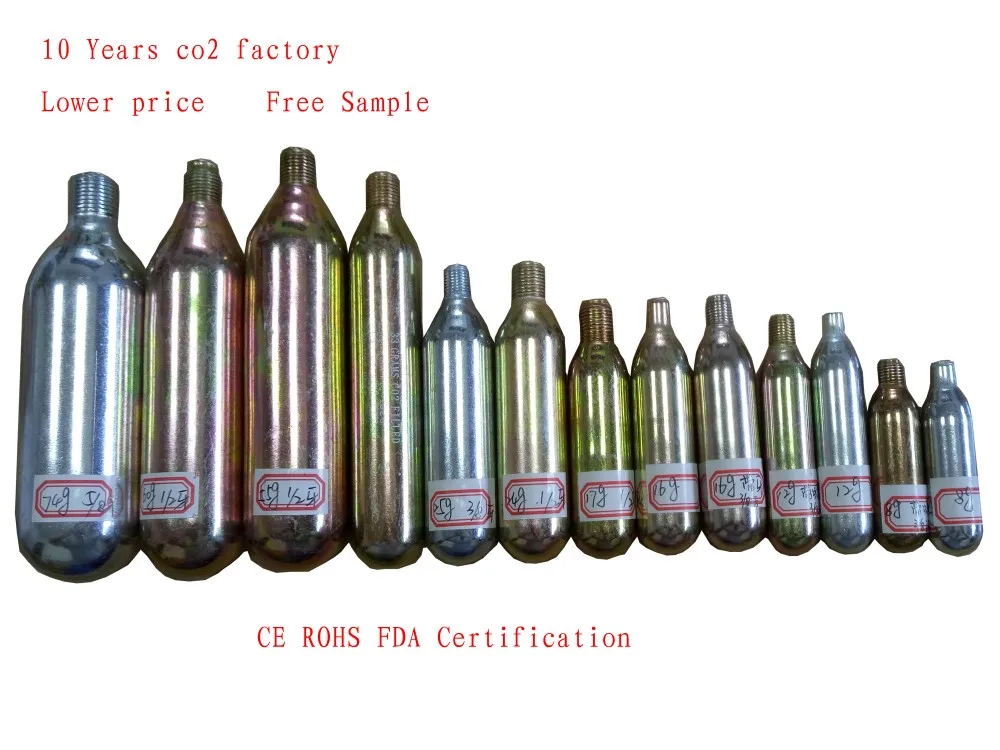 CBN CO2 Cartridges - Reliable Industrial Gas Solutions