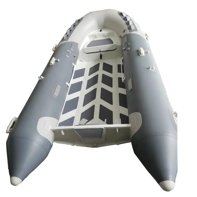 Inflatable Rowing Boat Aluminum Floor Rigid Hull Rib Boat - Buy ...