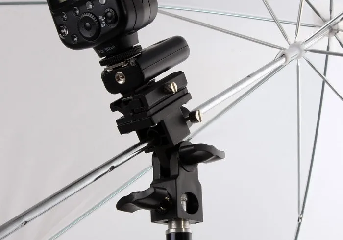 Aluminum Camera Flash Bracket B For Flash Holder+umbrella+stand Kit ...
