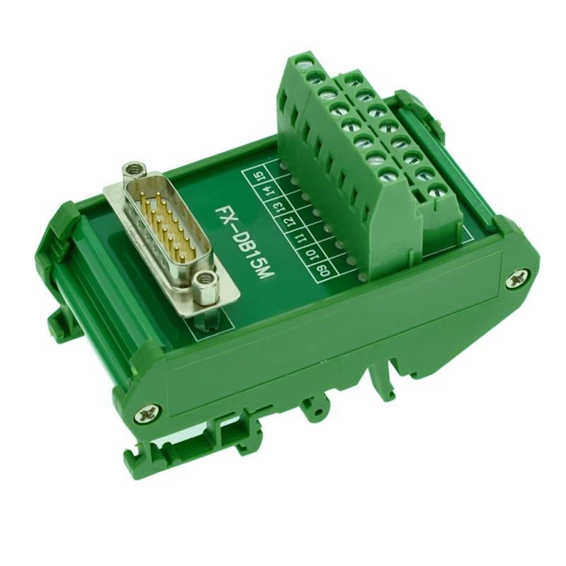 Db15 Vga Female D-sub 15 Pin Port Signals Breakout Pcb Board Screw ...