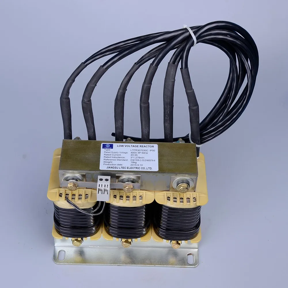 Three Phase dry type filter reactor for capacitor bank 400V 30KVA