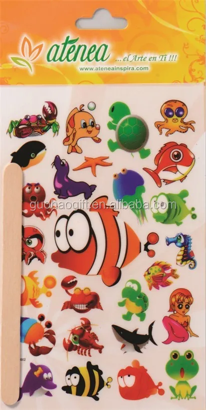 Rub-on Transfer Scratching Stickers Cartoon Sticker For Scrap Book Diy ...