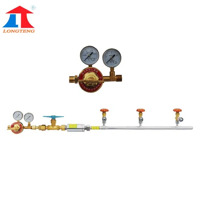 Acetylene and LPG Gas Cylinder Manifold for CNC Cutting