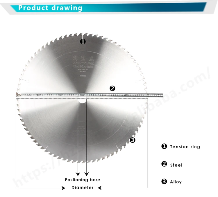 24 Inch High Quality Tct Wood Cutting Disc Circular Saw Blade - Buy ...