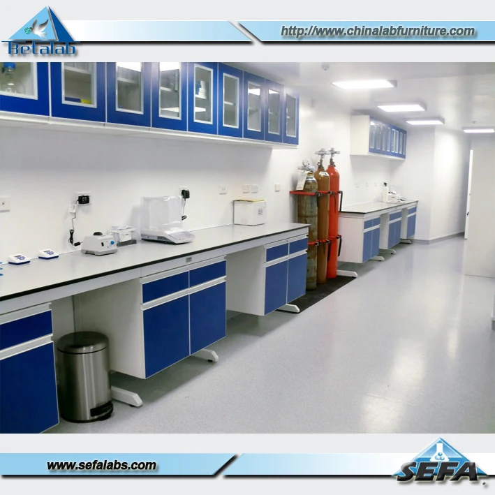 Microbiology Laboratory Equipment C-frame All-steel Structure Lab Bench ...