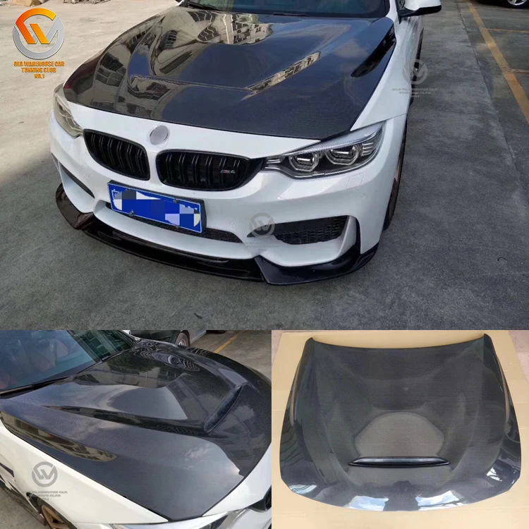 GTS Style Carbon Fiber Hood for 14-17 BMW F80 M3 F82 F83 M4