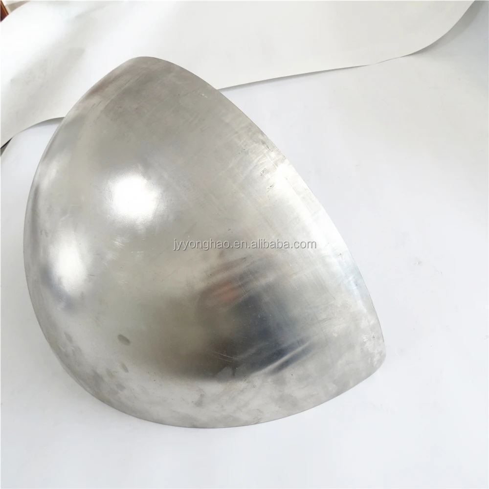 Custom Precision Stamping - Large Diameter Aluminum Hemispheres