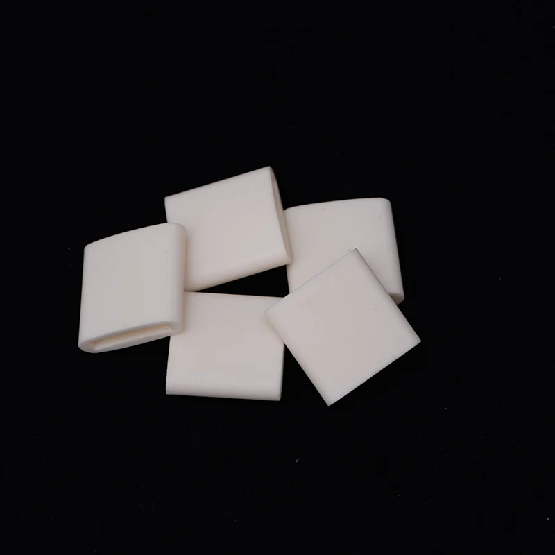 High Heat Resistance Ceramic Plate Square Alumina Ceramic Dimple Tiles ...