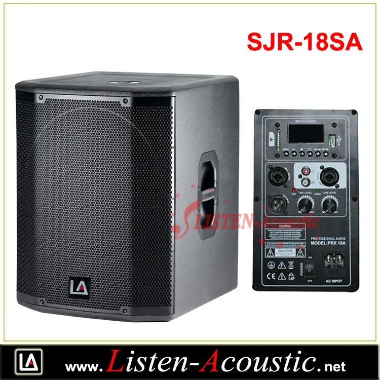 18 Inch Subwoofer Bass Speaker Box Design Sjr-18sa - Buy 18 Inch ...