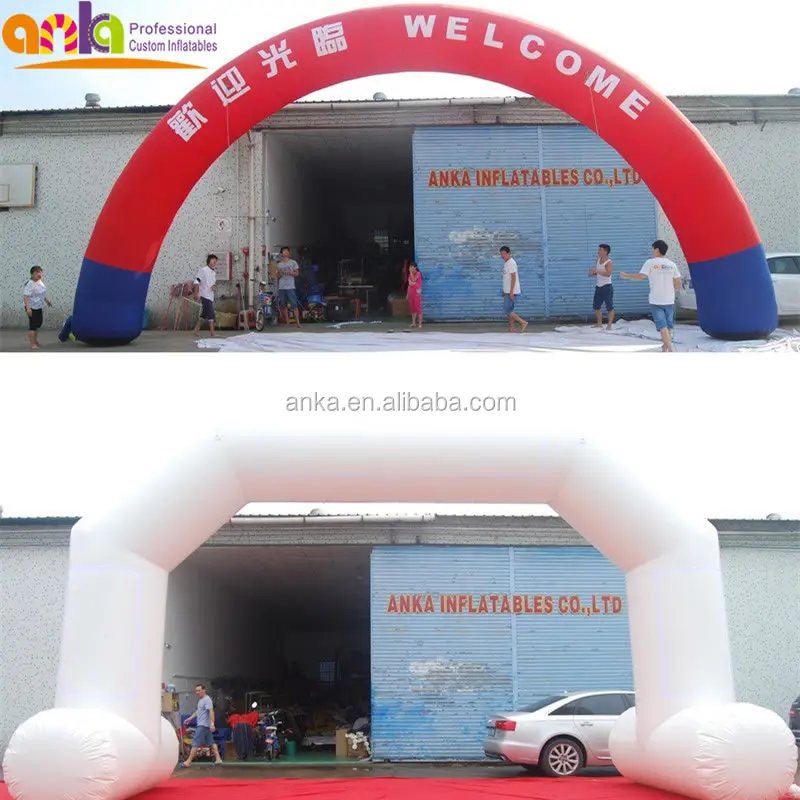 Inflatable Customized Digital Print Welcome Arch for Event With Arc ...