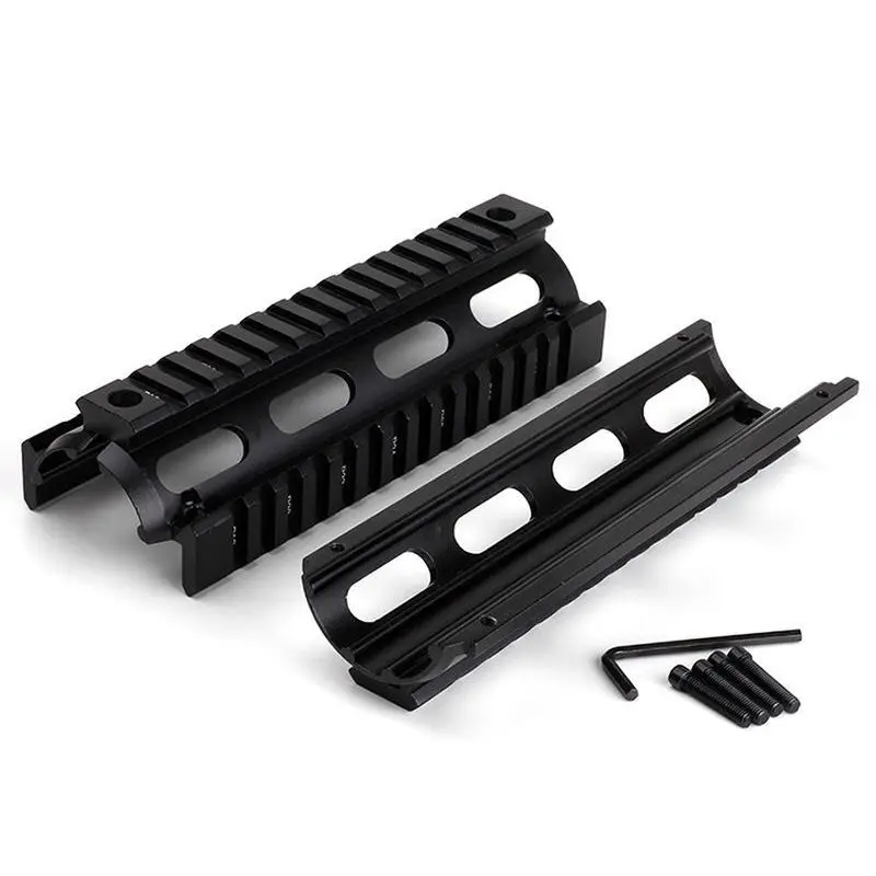 Ar15 Parts 223 Drop In Quad Rail Handguard 6.7 Inch Carbine Length ...