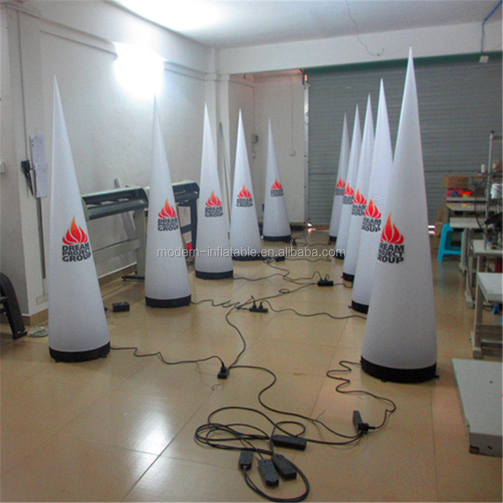 3m*63cm Giant Led Inflatable Cone For Wedding Decoration - Buy Giant ...